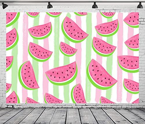 BELECO Watermelon Backdrop 5x3ft Fabric Summer BELECO