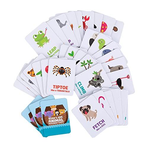 Fun Express Noahs Ark Animal Movement Cards Fun Express