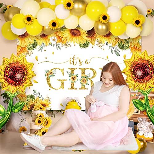 toohoo Sunflower Baby Shower Decorations NIZQHAJ