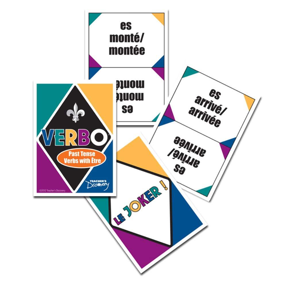 Teacher\'s Discovery Verbo French Card Teacher's Discovery