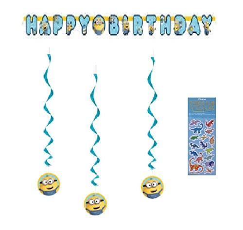 Despicable Me Birthday Party Supplies Bundle Pack Unique