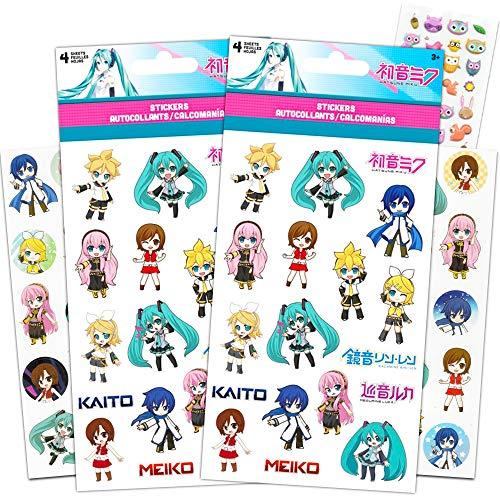 Hatsune Miku Stickers Party Favors Set Miku Hatsune