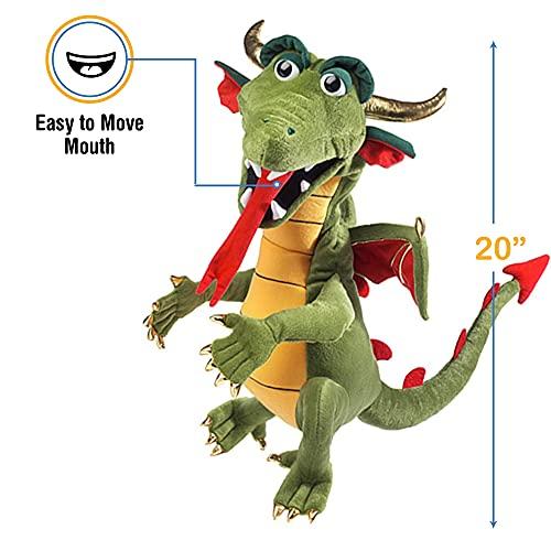 20" Dragon, Ventriloquist Style Puppet Silly Puppets