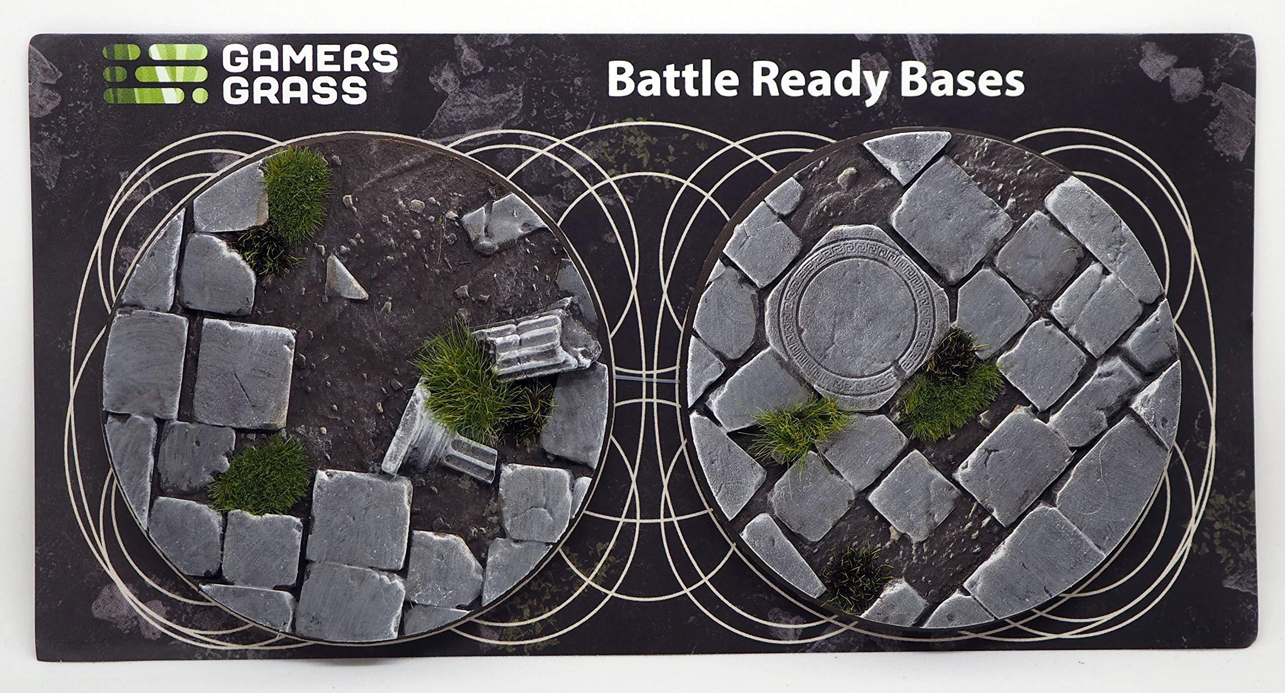 Gamers Grass Temple Bases Round 60mm (x2) Gamers Grass