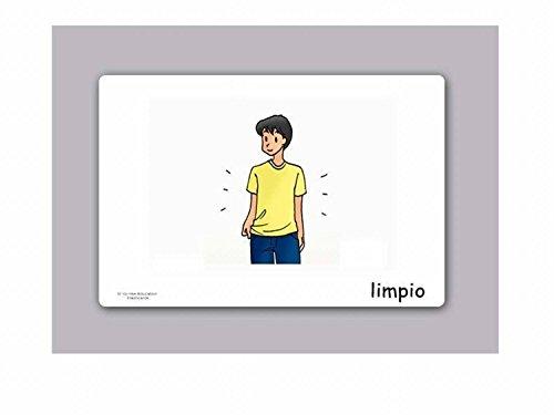Tarjetas de vocabulario - Adjetivo Set 1 - Adjectives Flash Cards in ...