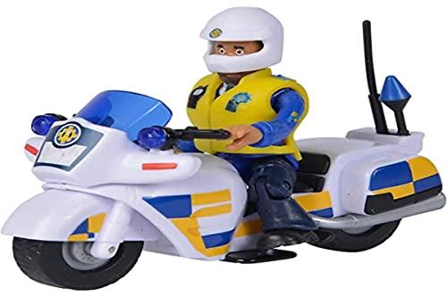 Simba 109251092002 Fireman Sam Police Motorcycle Simba