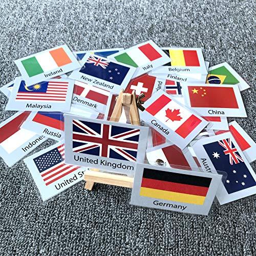 Flags Alphabet Flash Cards for Toddlers Kids ABC ITODA