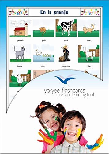 Tarjetas de vocabulario - En la granja Yo-Yee Flashcards