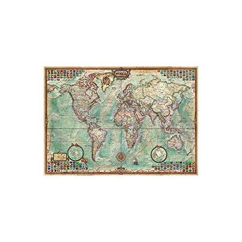 Educa Political Map of The World Puzzle, 1500-Piece Educa