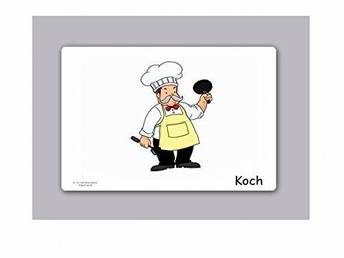 Occupations and Jobs Flashcards in German - Bildkarten zur ...