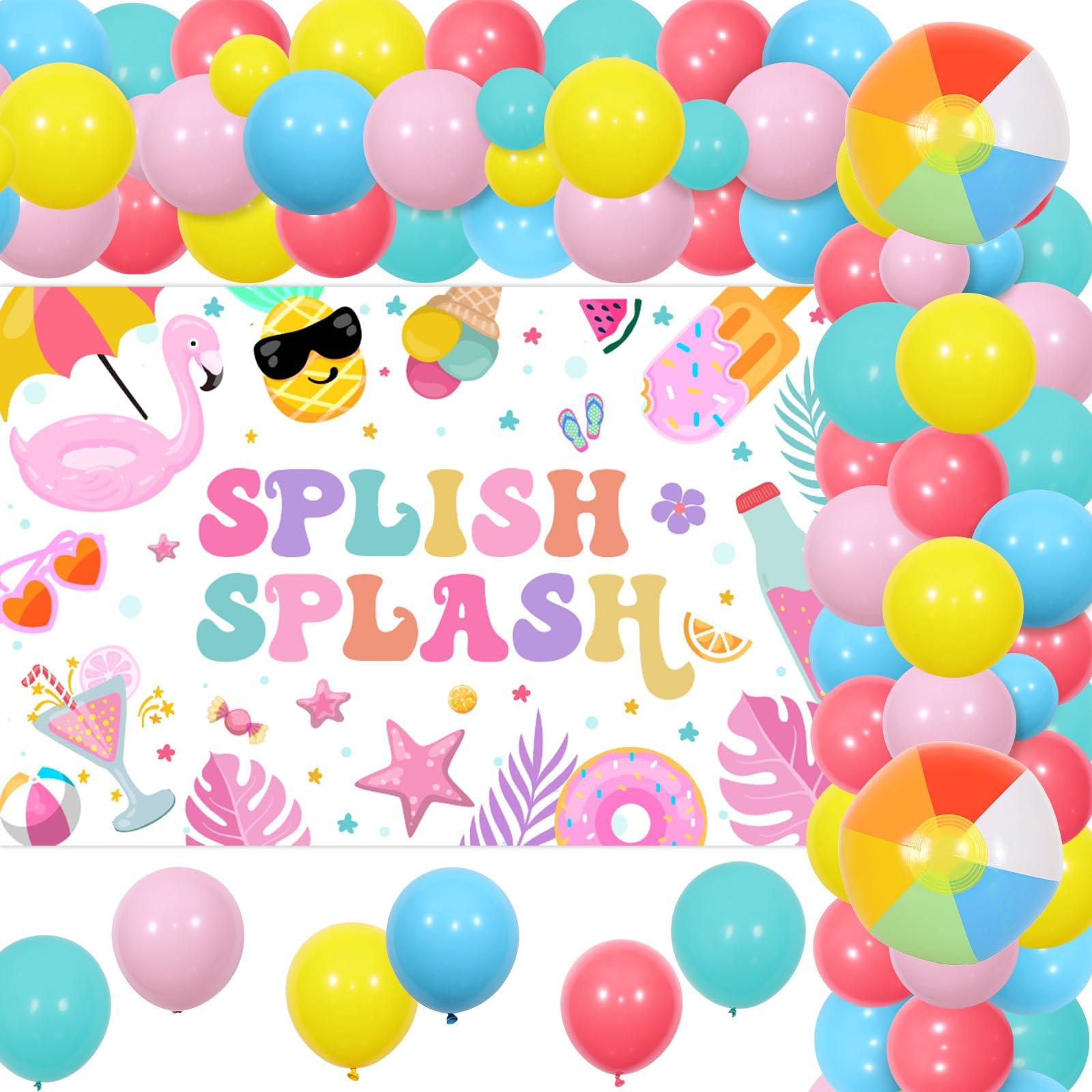 Kreatwow Splish Splash Birthday Decorations for Kreatwow