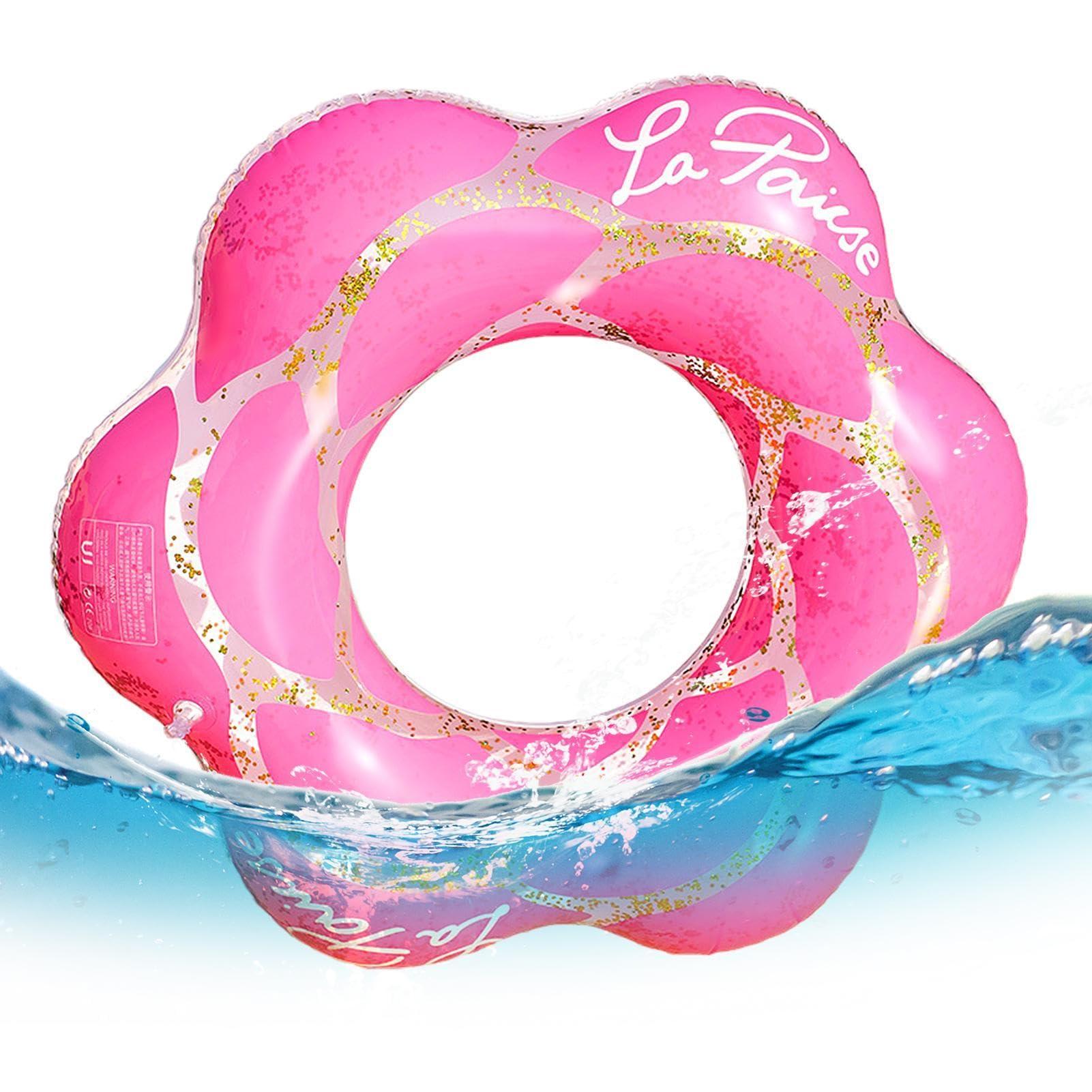 Inflatable Pool Floats Toys, Swim Rings Petal LAFANDE