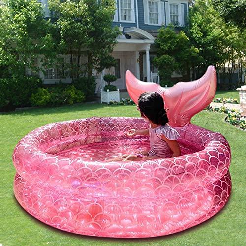 Inflatable Backyard Kiddie Pools Mermaid, Garden Benelet