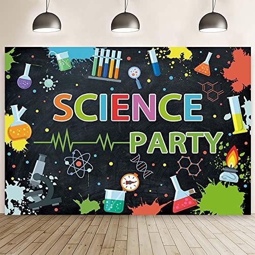 AIBIIN 10x7ft Science Party Backdrop for Kids Mad AIBIIN