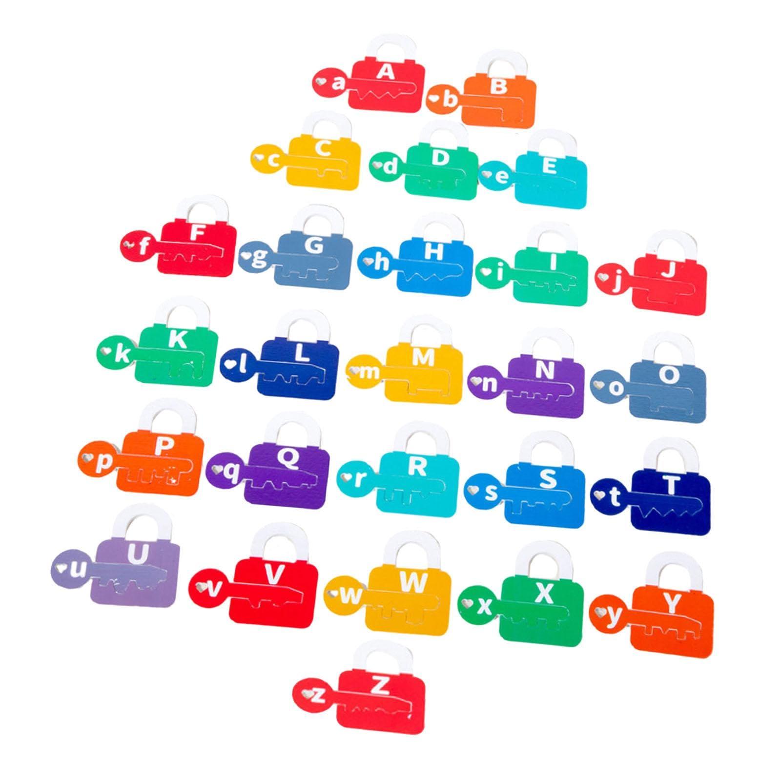 Milageto Learning Lock Toys Math Game Alphabet Milageto