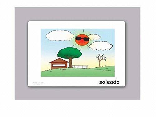 Tarjetas de vocabulario - Spanish Weather and Seasons Flashcards for ...