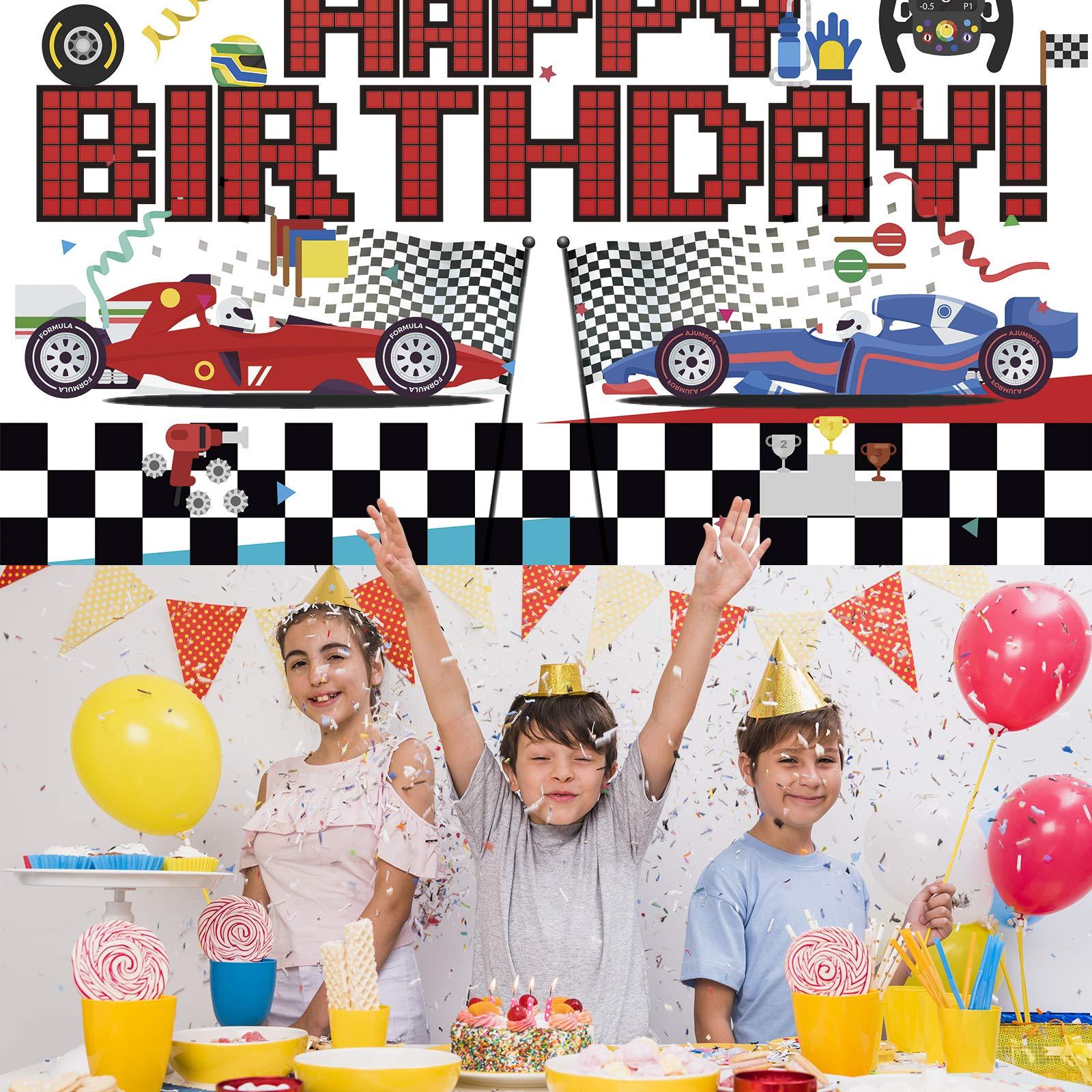 Race Car Theme Party Decorations Race Car Happy Aakihi